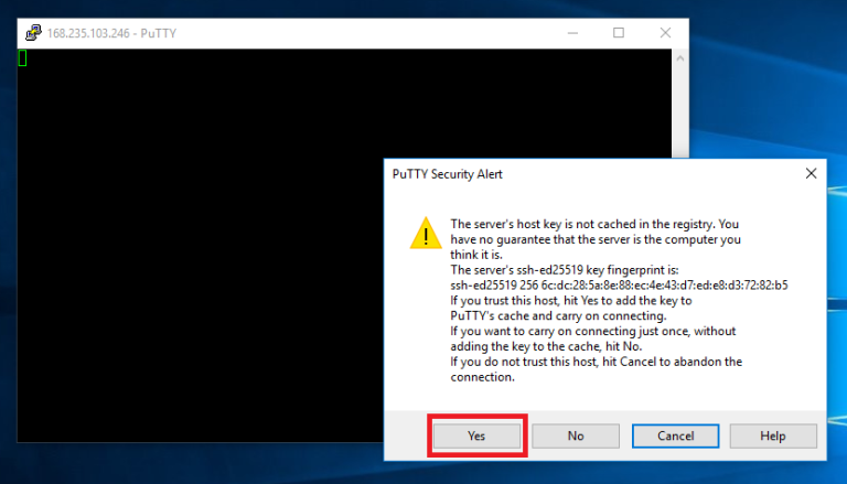 How to Login to your Linux Server using PuTTy