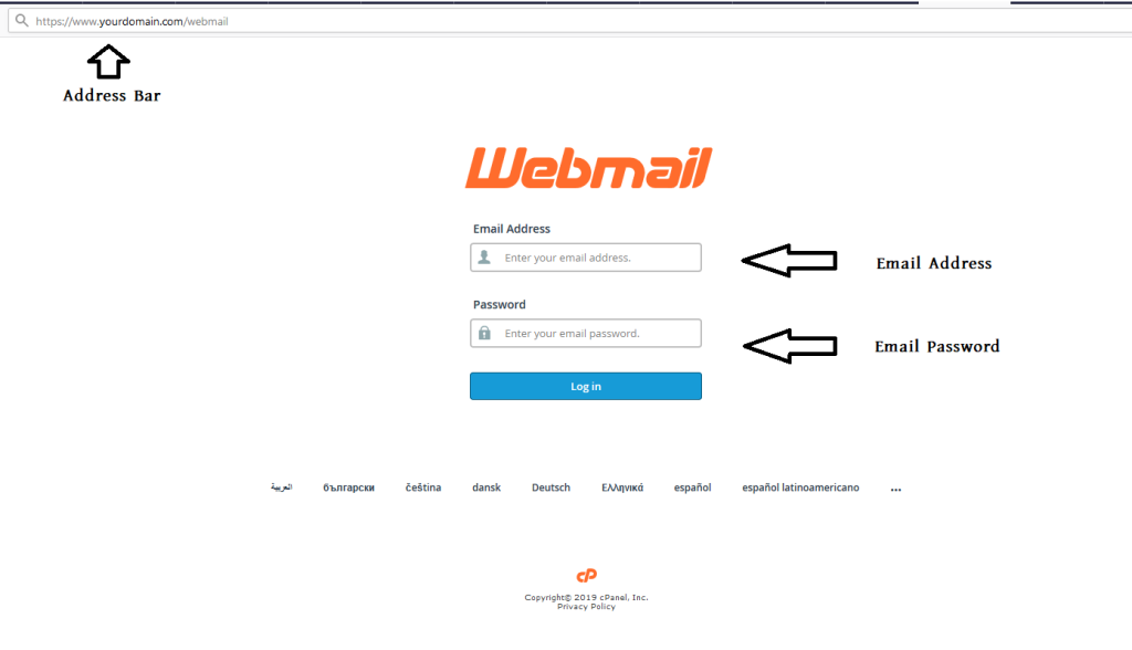 How to Login to cPanel Webmail